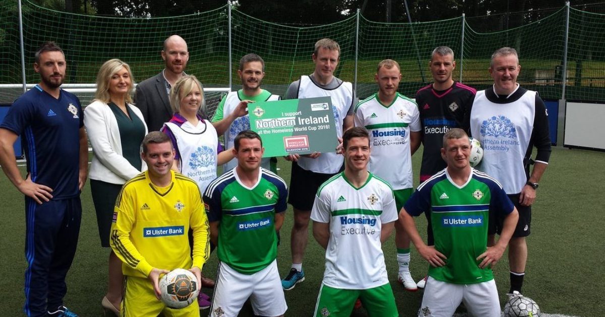 Simon Community | Simon Community NI Scores with the Homeless World…