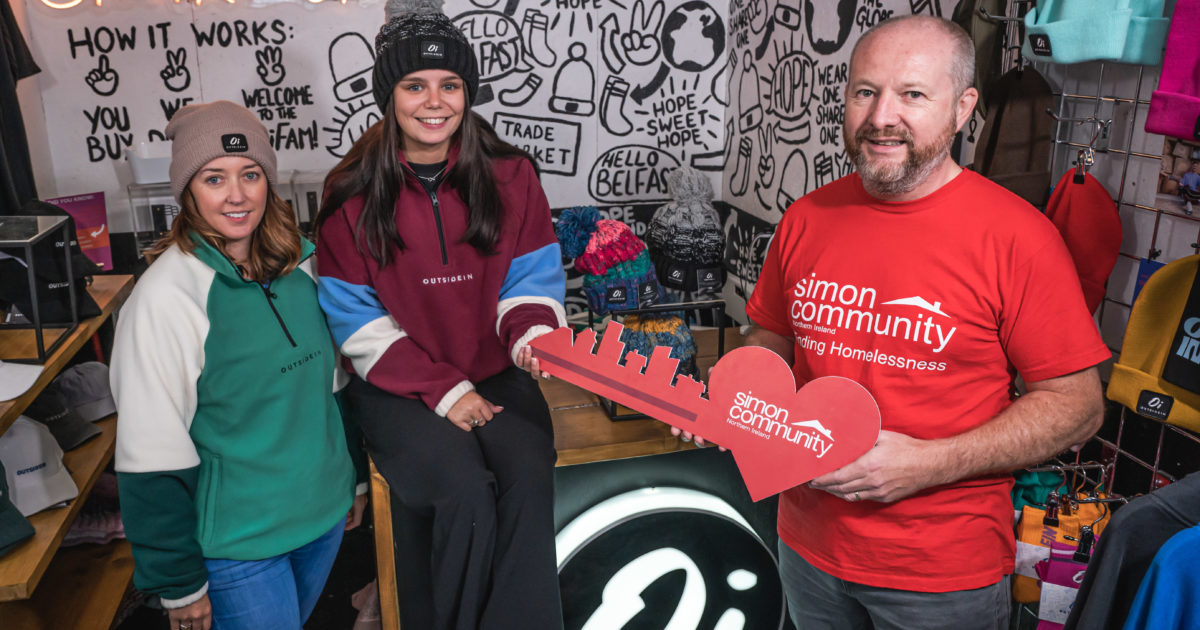 Simon Community | Purpose-Driven Clothing Brand Sponsors One BIG…